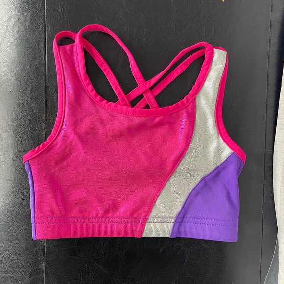 Danskin Now | Shirts & Tops | Danskin Pink And Purple Kids Sports ...